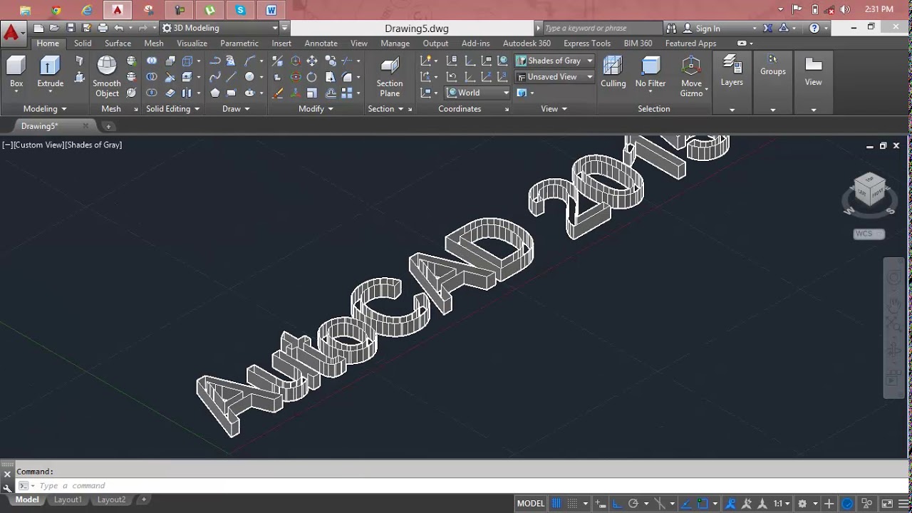AutoCAD Lesson 88 - YouTube