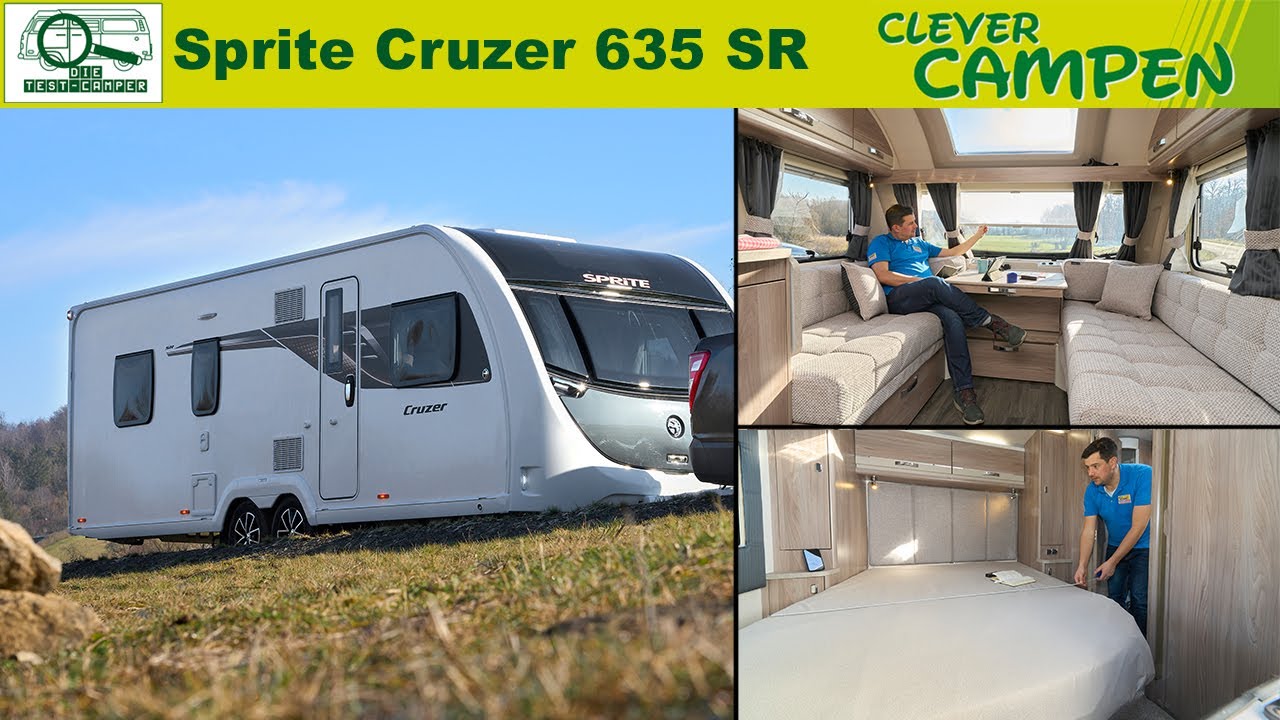 Sprite Cruzer 635 SR - Drei-Zimmer-Wohnung mit Vollausstattung - Clever ...