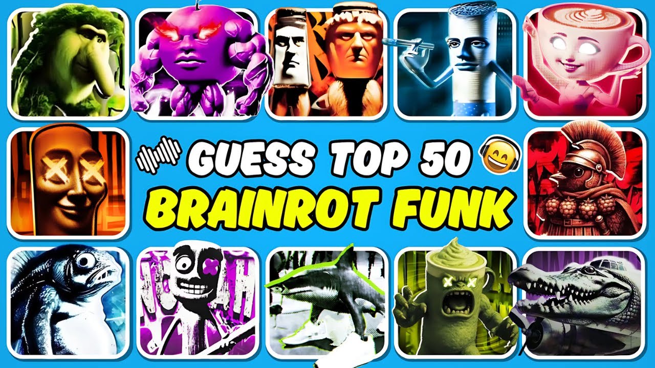 Guess TOP 50 Italian Brainrot Animals Funk Edition | Ballerina ...