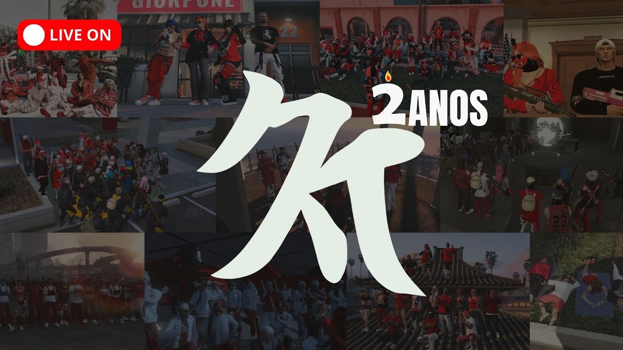 [GTA RP- CDAnjos] ANIVERSÁRIO 2 ANOS DE NKT- NKT VIOLETA JONES PIX ...