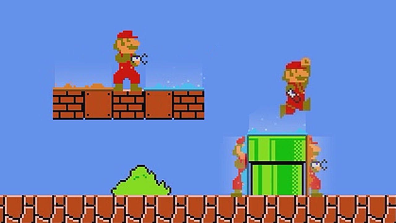 Portal in Super Mario Bros. - YouTube