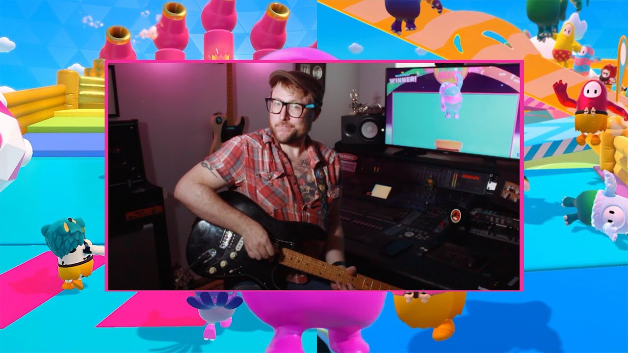 JACK BACA - FALL GUYS THEME SONG - ROCK COVER (Everybody Falls) - YouTube