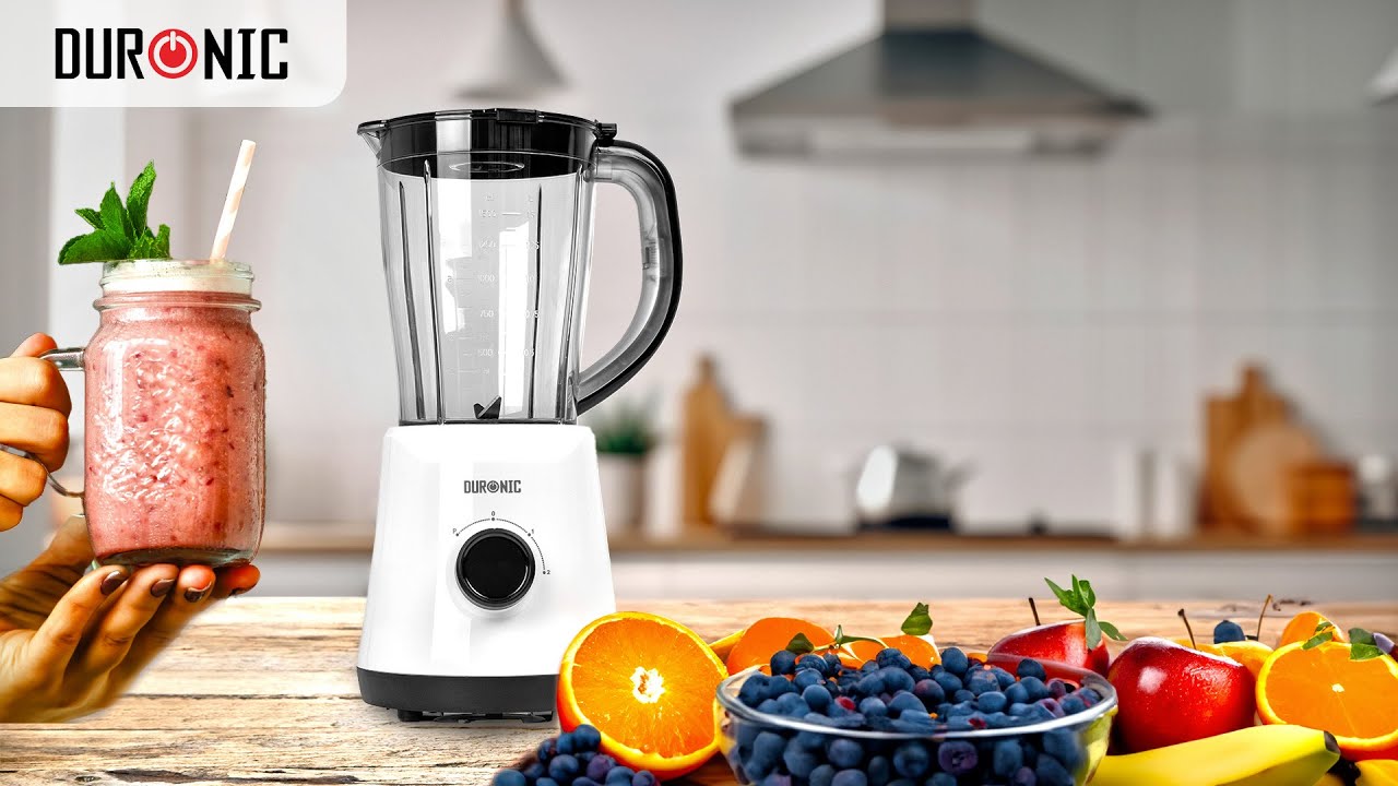 Duronic Jug Blender BL015 | BEST BLENDER for Smoothies, Baby Food ...