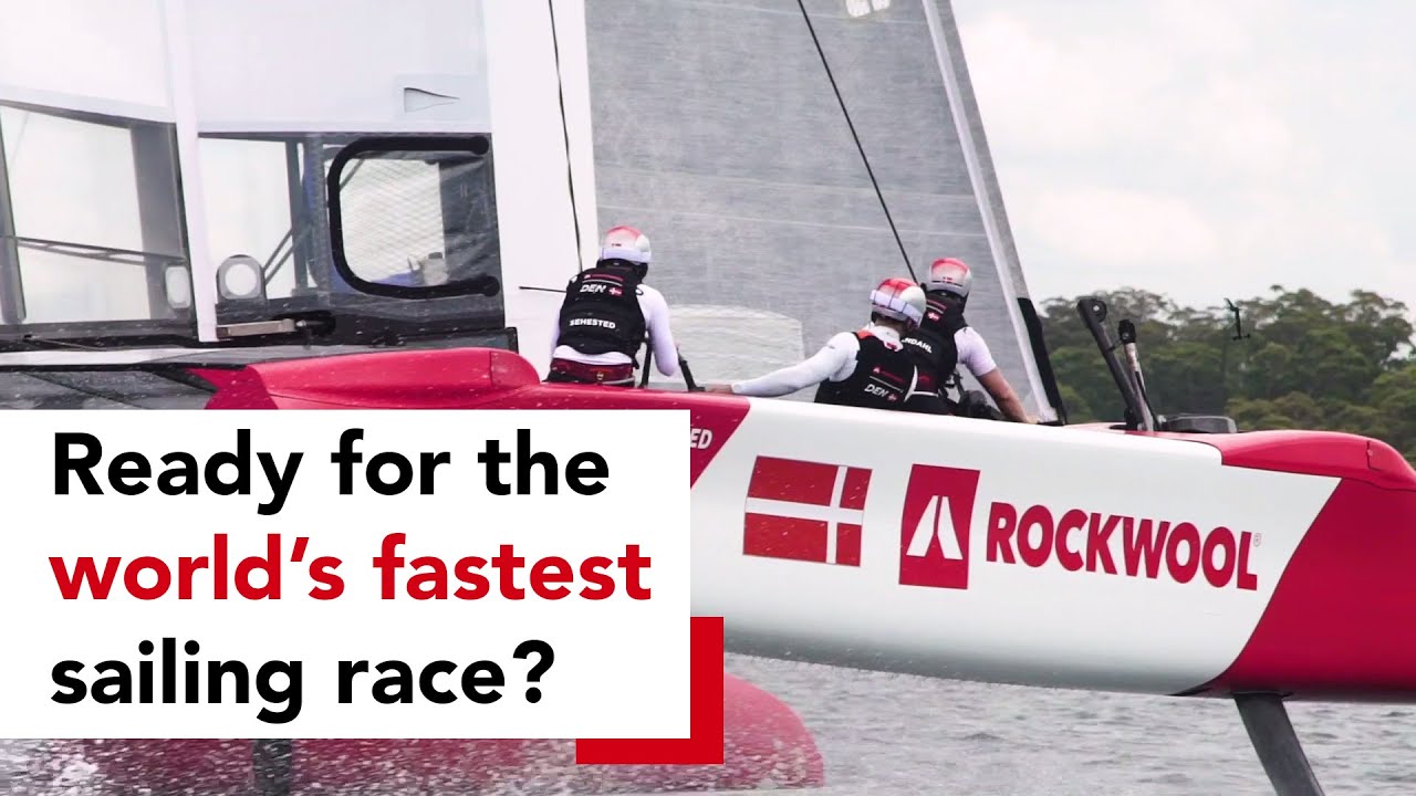 The Journey to Sydney for the Denmark SailGP Team & ROCKWOOL - YouTube