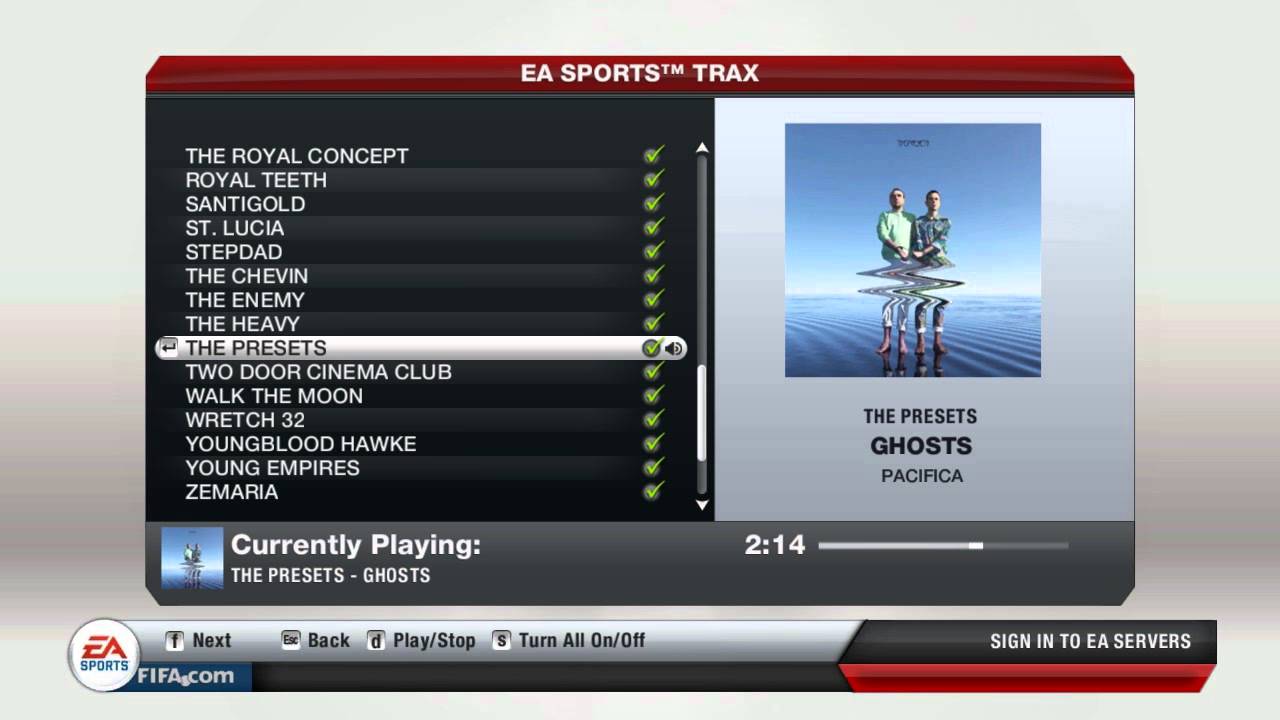 The Presets - Ghosts - FIFA 13 Soundtrack - YouTube