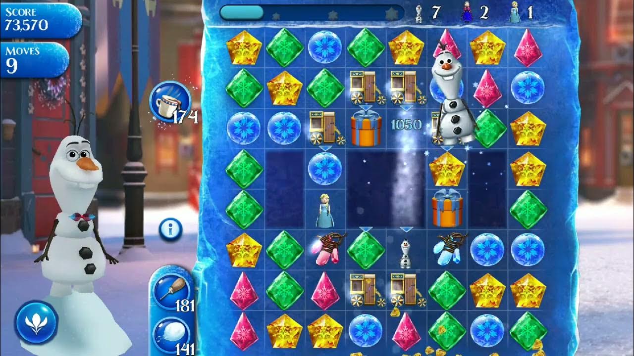 FROZEN FREE FALL # Olafs Adventure!#part1 - YouTube