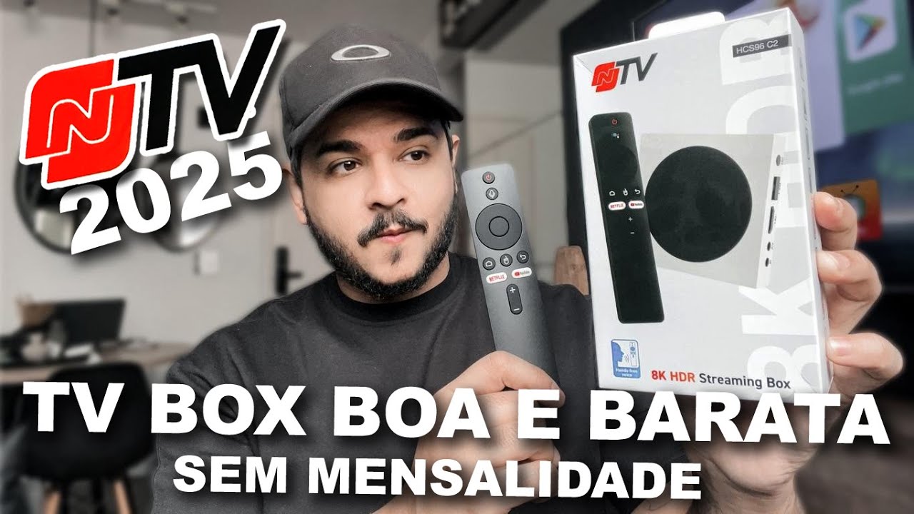 Nova TV BOX NTV 2025 - Unboxing e primeira geração - Vlog Ep_53 - YouTube
