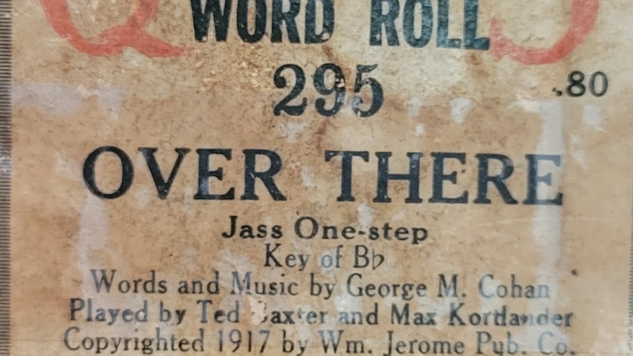 Over There - QRS Word Roll 295 - YouTube