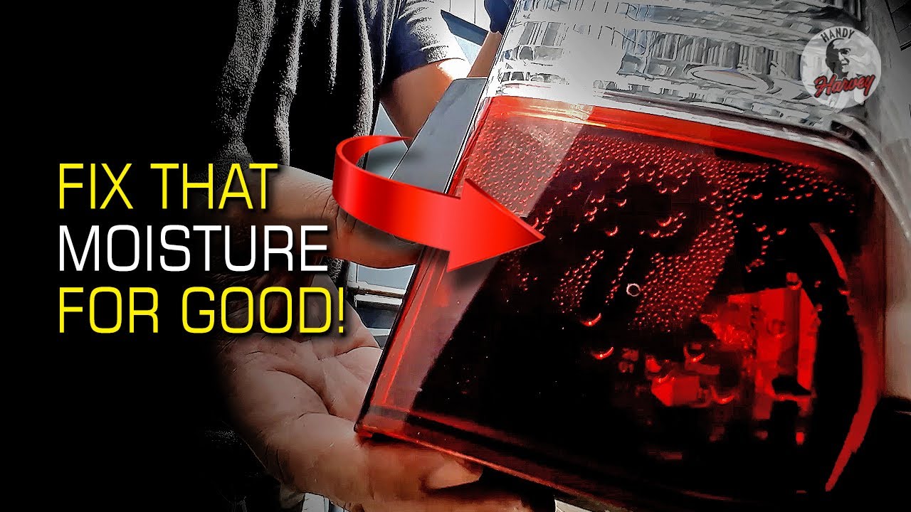 How to Remove Tailight Moisture Permanently - YouTube