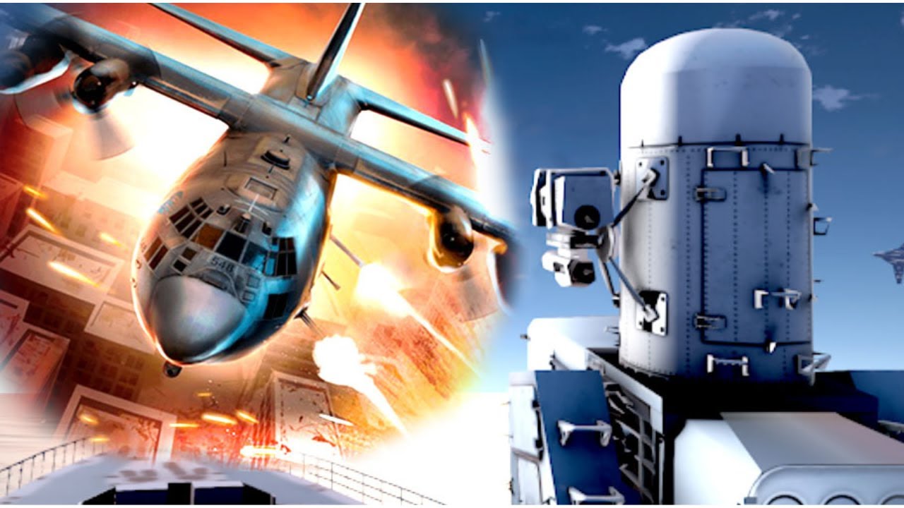 Destroying Anti Aircraft Guns in C-RAM CIWS Simulator Game # ...
