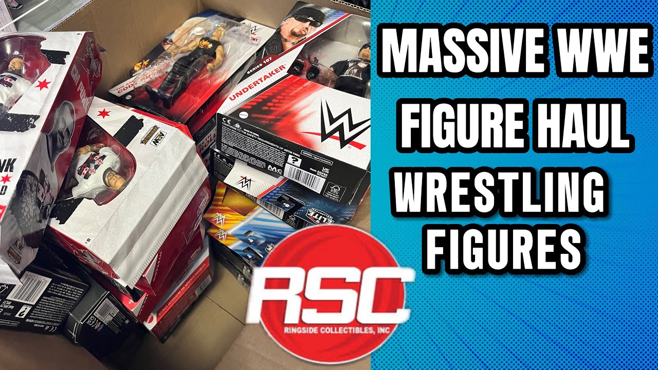 MASSIVE Ringside Collectibles Wrestling Figure Unboxing - YouTube