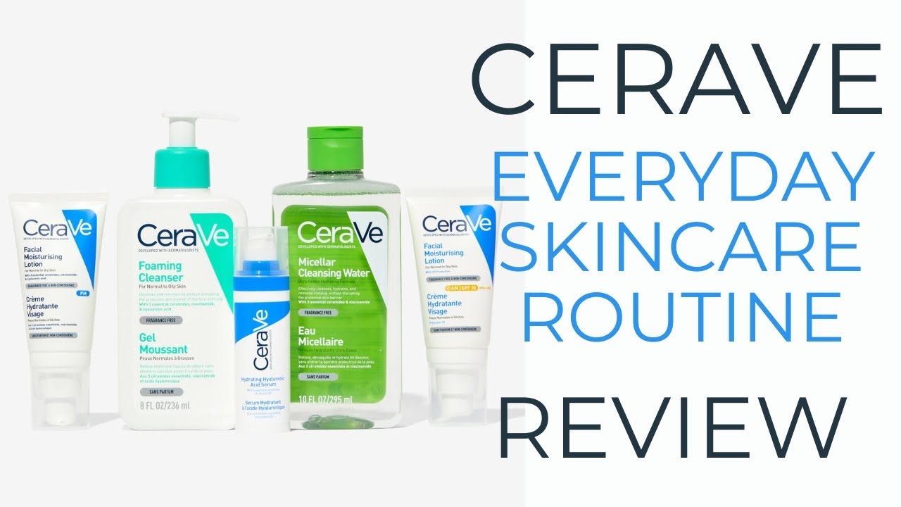 My Everyday Skincare Routine with Cerave Products | #skincare #cerave # ...