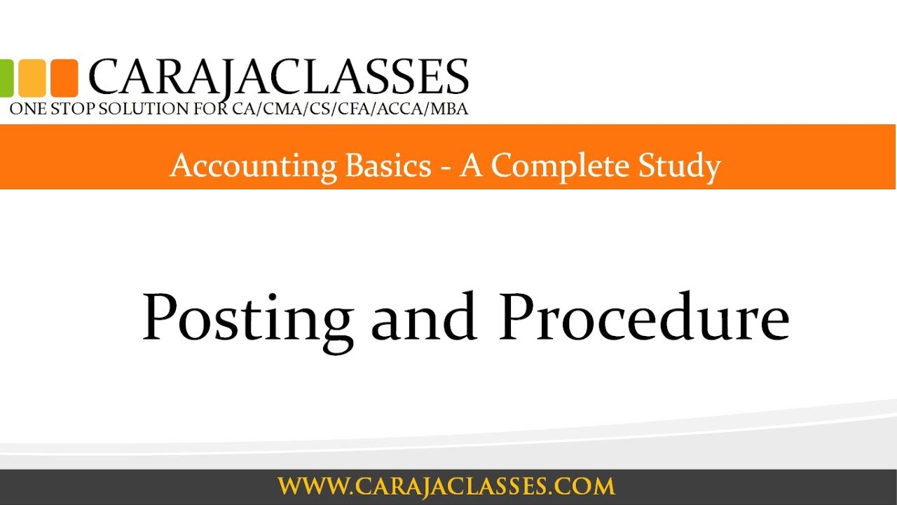 Posting and Procedure - YouTube