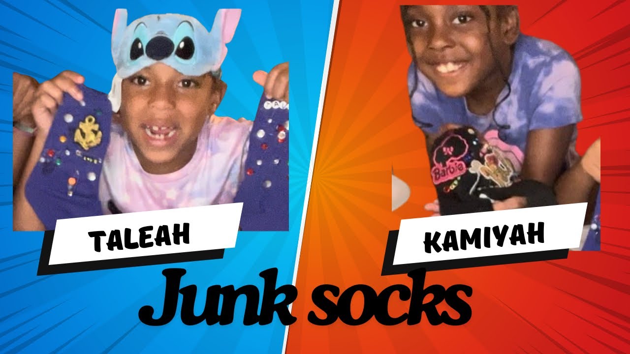 Junk Socks trial and error DIY - YouTube