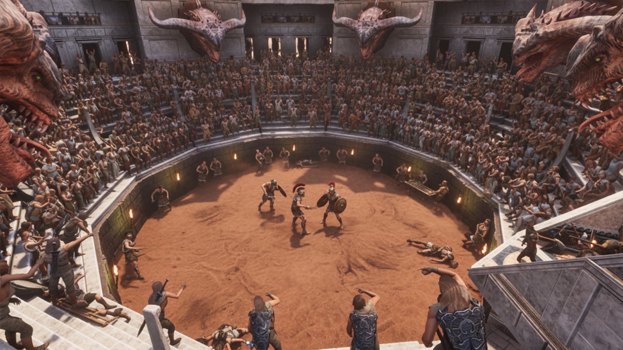 Let's Build an Arena! | Everything is ready! Let the fight begin ...