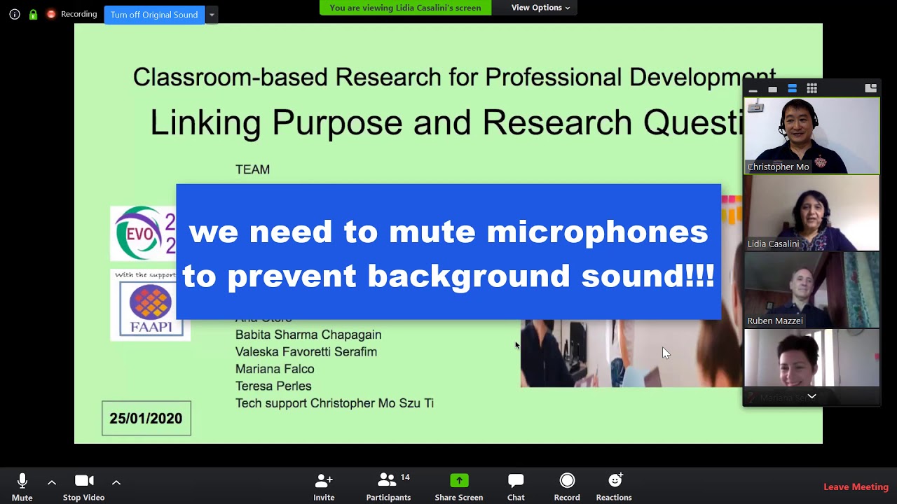 testing audio settings and muting sound on Zoom - YouTube