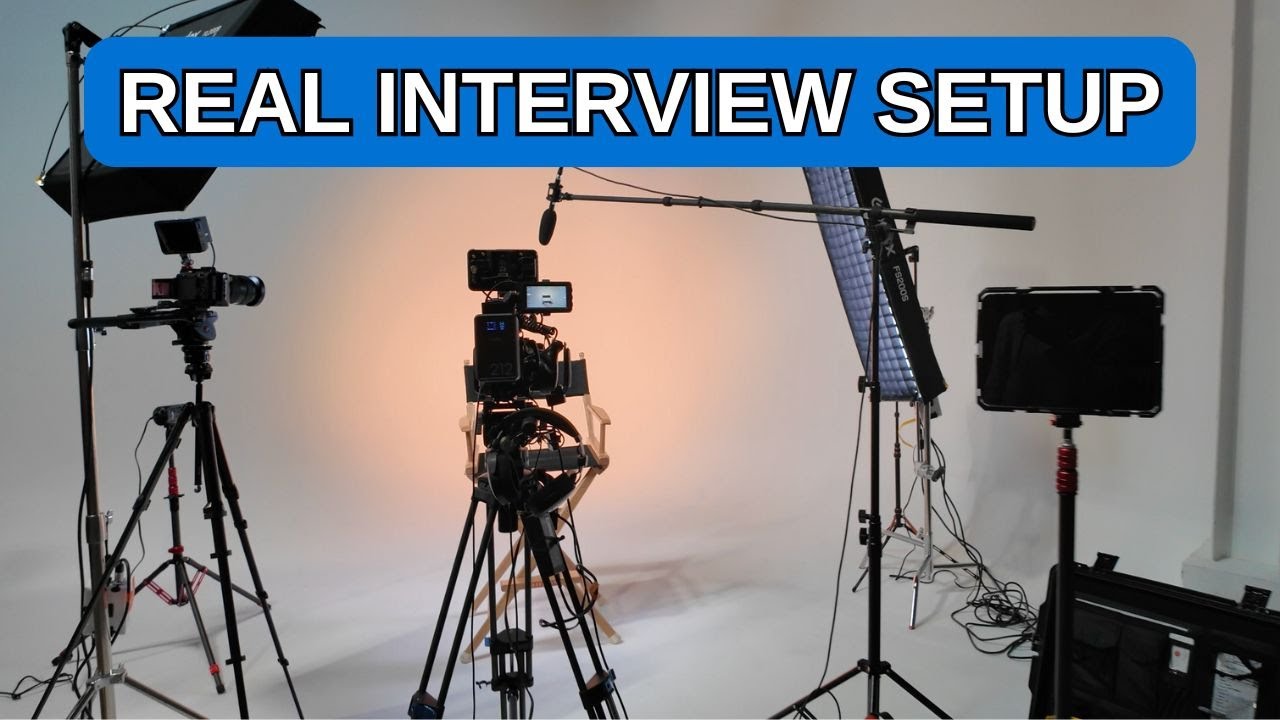 Behind the Scenes of a Professional Two-Camera Interview Shoot (FX6 ...