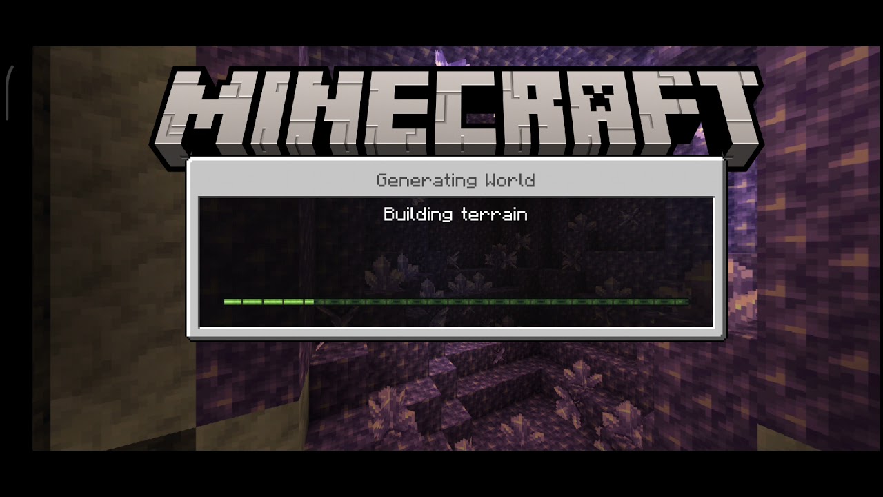 Minecraft loading screen 🤣 - YouTube