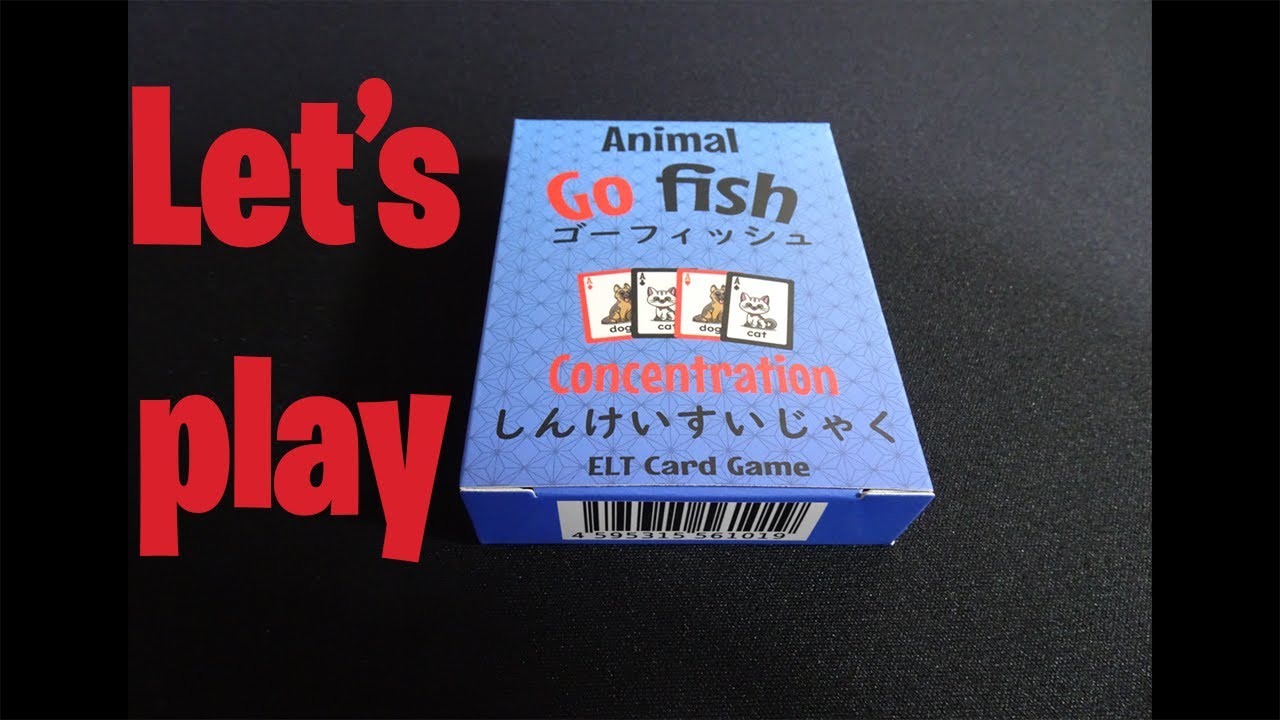How to Play Animal Go Fish - YouTube