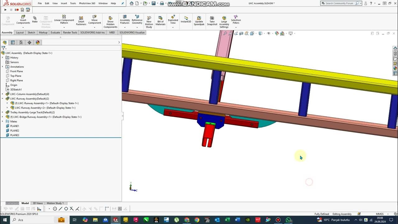 Automatic Dimension Changing in SolidWorks Large Assembly - YouTube