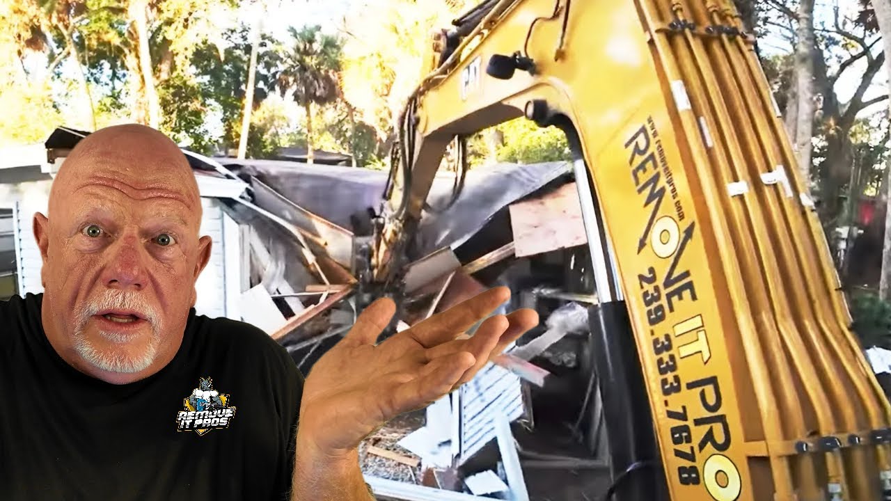 Watch This Tiny House Get Crushed in Minutes! - YouTube