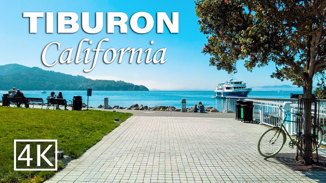 [4K] Tiburon: A Walking Tour Of California's Beautiful Hidden Gem - YouTube