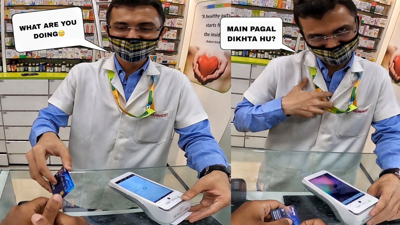 ACTING DUMB INFRONT OF THIS CASHIER BUT IT WENT WRONG 😰 - YouTube