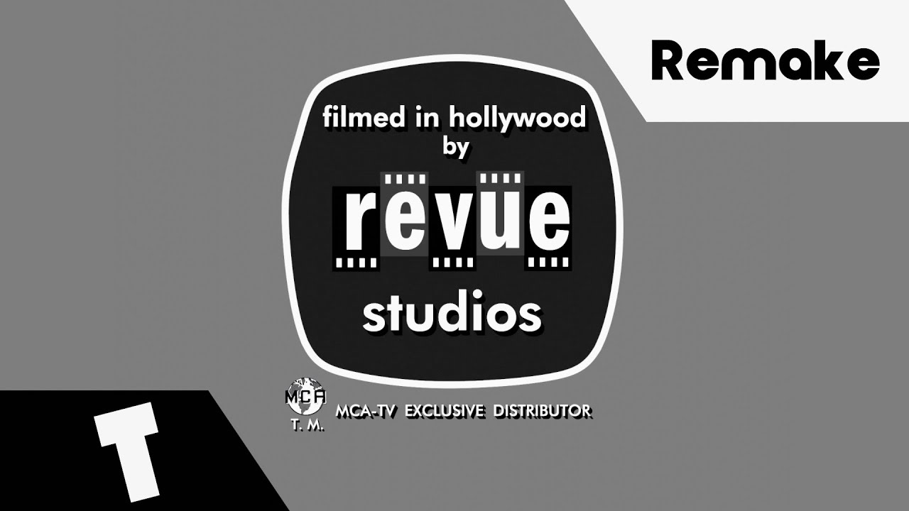 Revue Studios (1958-1962) B&W Logo Remake - YouTube