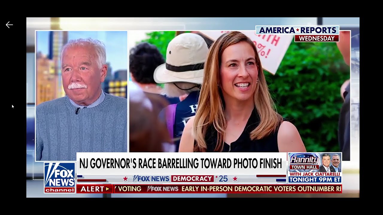 Michael Embrich Discusses the 2025 New Jersey Governor’s Race on Fox ...