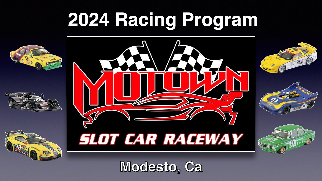 Motown Raceway 2024 1/32nd Scale Racing Program - YouTube