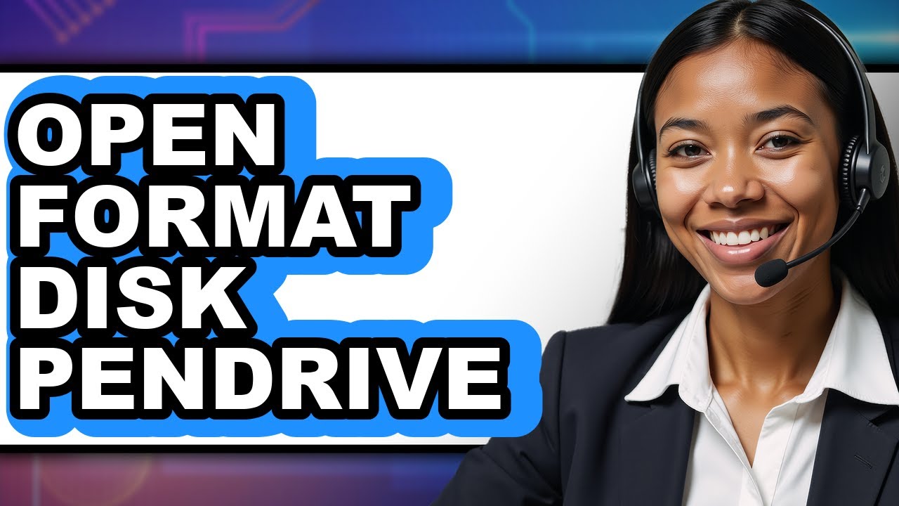 How to Open Format Disk Pendrive 2025 - Easy Guide - YouTube