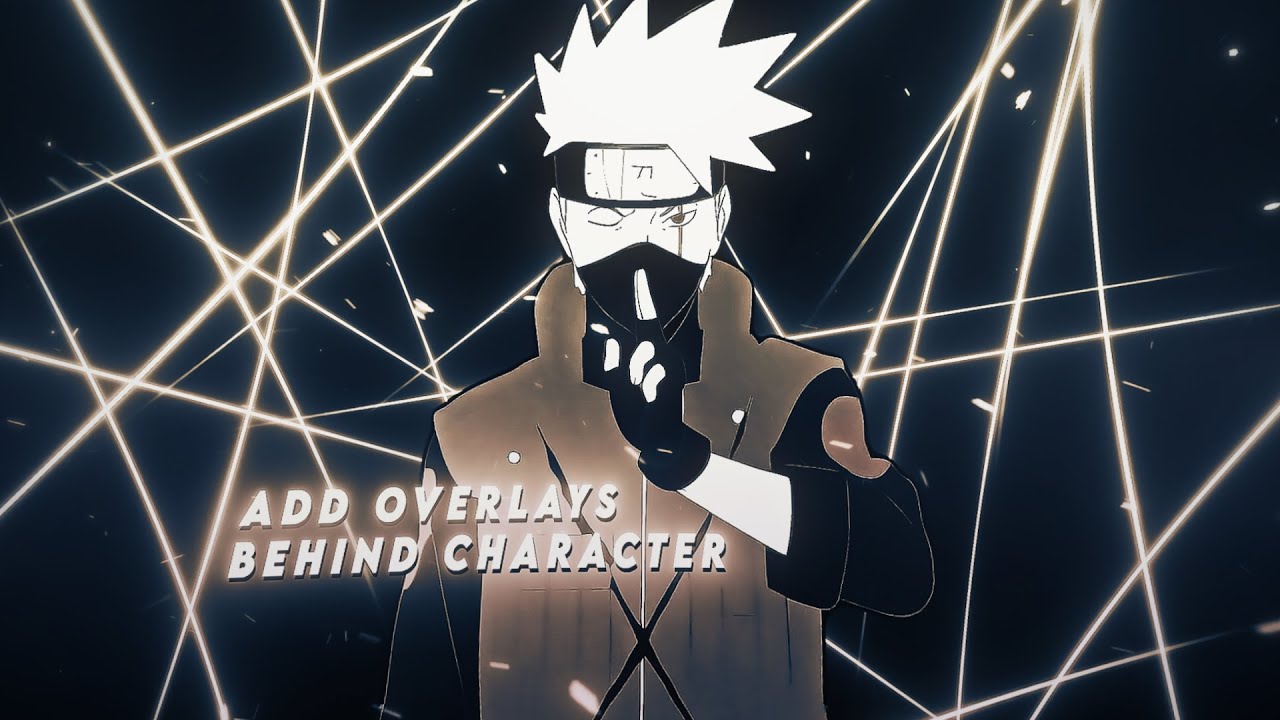 OVERLAY BEHIND CHARACTER - After Effects AMV Tutorial - YouTube