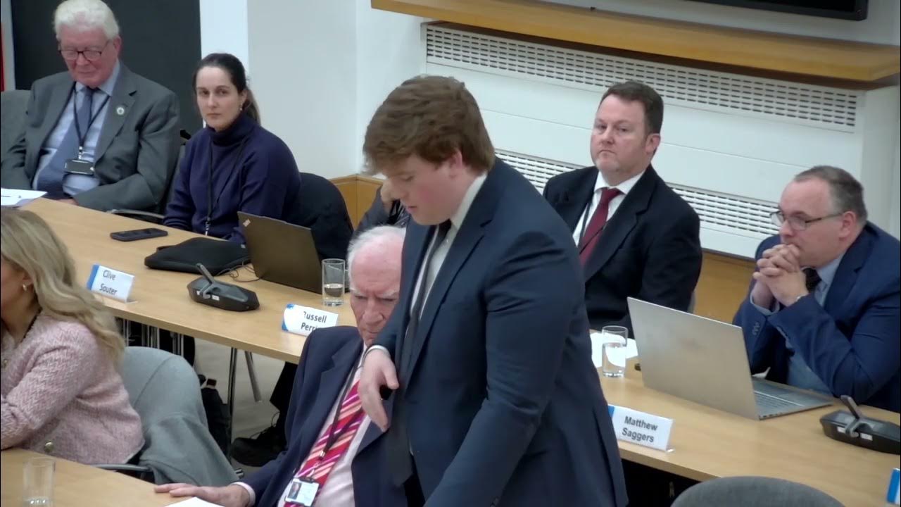 Harlow Council leader Dan Swords delvers budget "for a generation" - YouTube