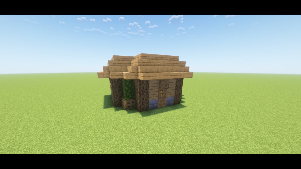 Small Starter House with INTERIOR and HIDDEN BASE! - YouTube