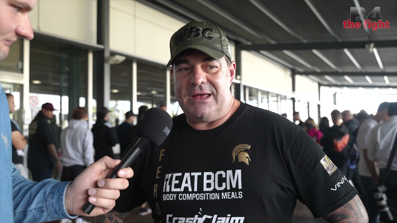 Jim Kambosos Interview Sydney Airport #boxing #georgekambososjr # ...