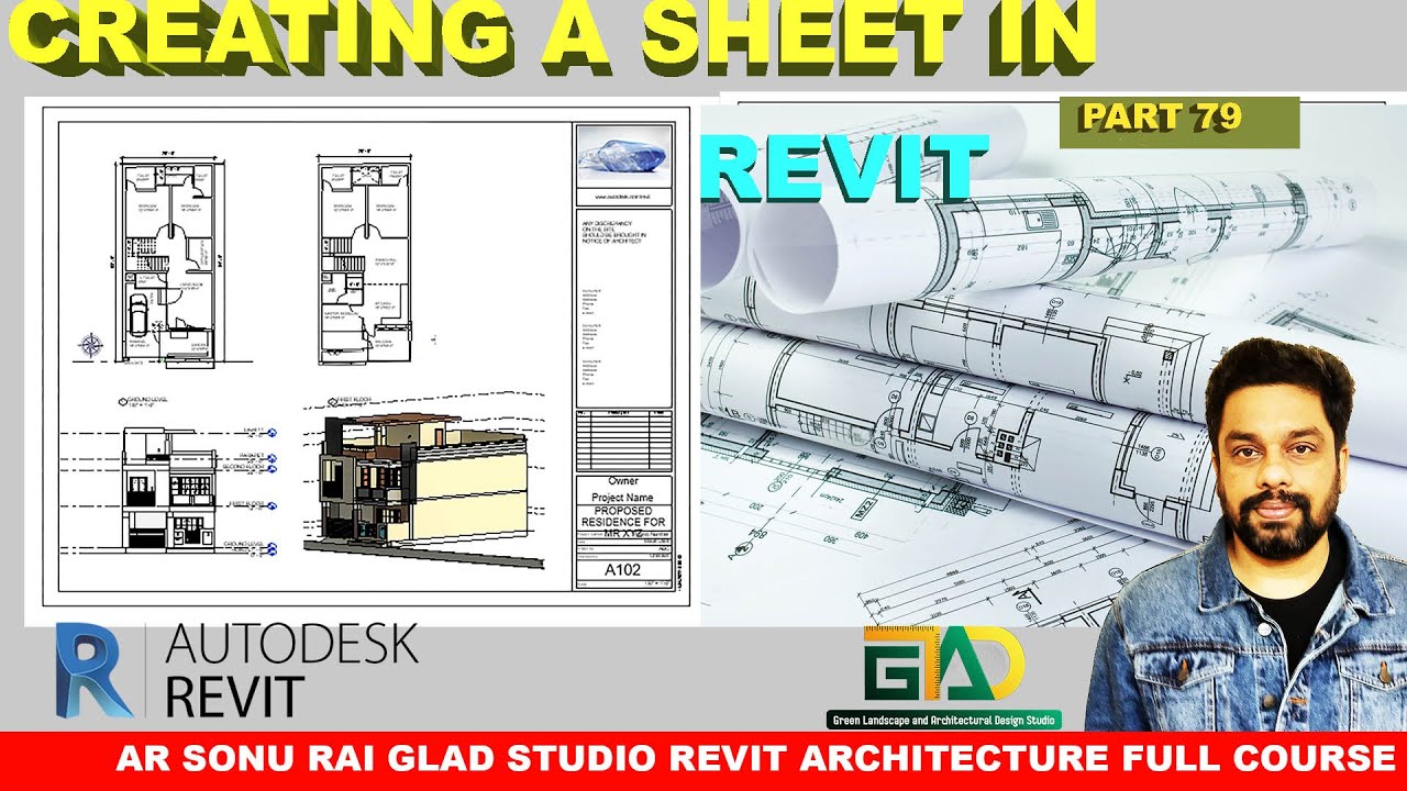 PART 79-CREATING A SHEET IN REVIT #gladstudioarchitects #sheetsinrevit ...