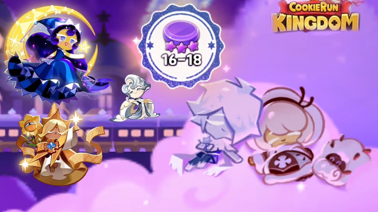 Can sleep well again || 16-18 Dark Mode || Cookie Run Kingdom - YouTube