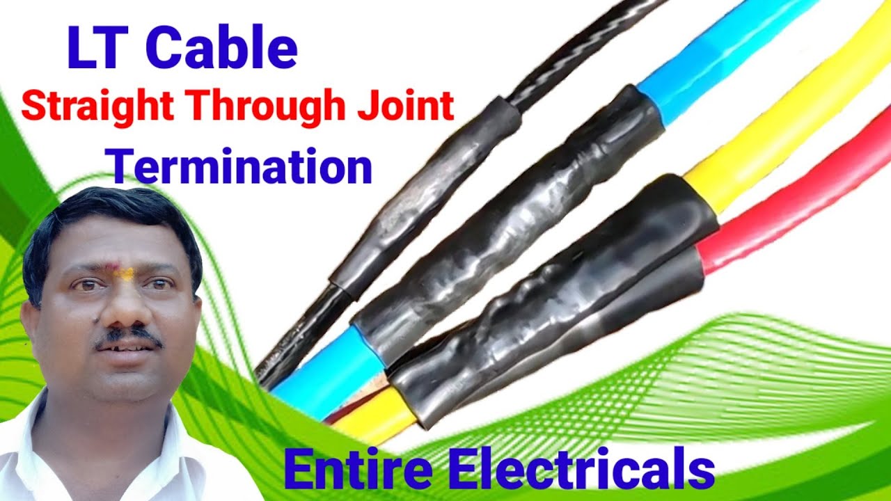 LT Cable Joint Kaise Kare ( LT Cable Straight Thought jointing Work ...