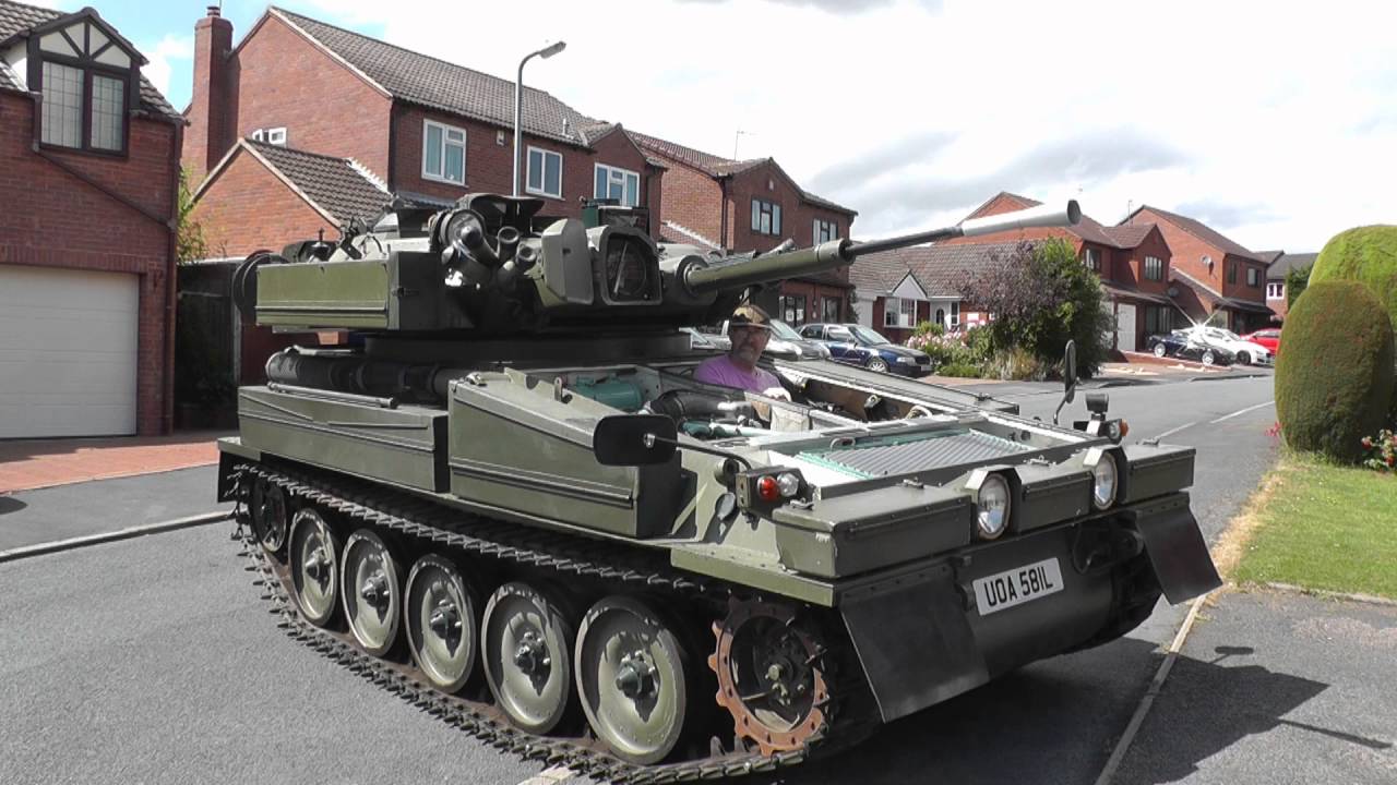 CVRT Sabre - Very Short Test Run - YouTube