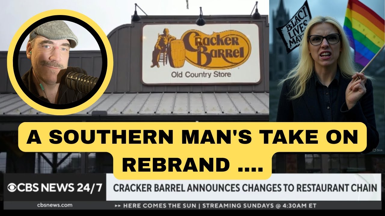 As a southern white man....you destroyed Cracker Barrel! - YouTube