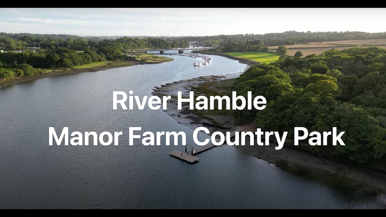 River Hamble / Manor Farm Country Park Pontoon - DJI Mini 3 Pro - 4K ...