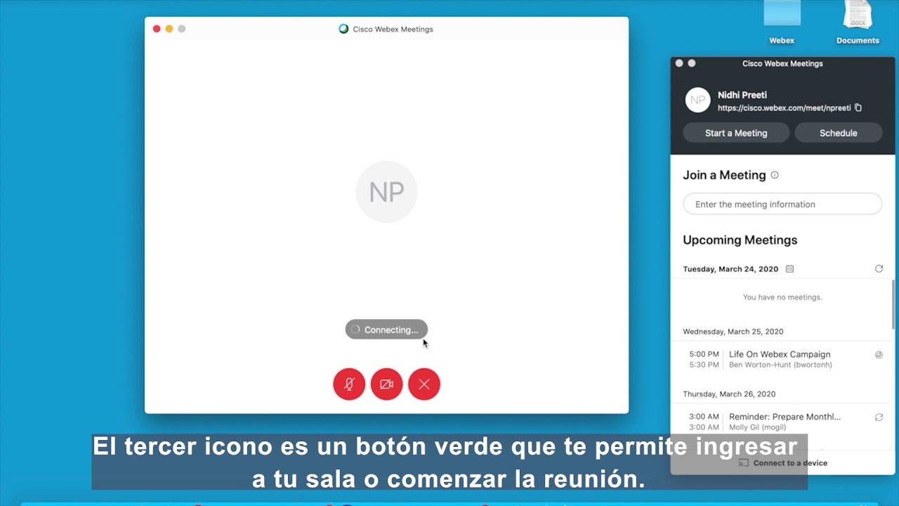 ¿Cómo usar los iconos en Webex? - YouTube