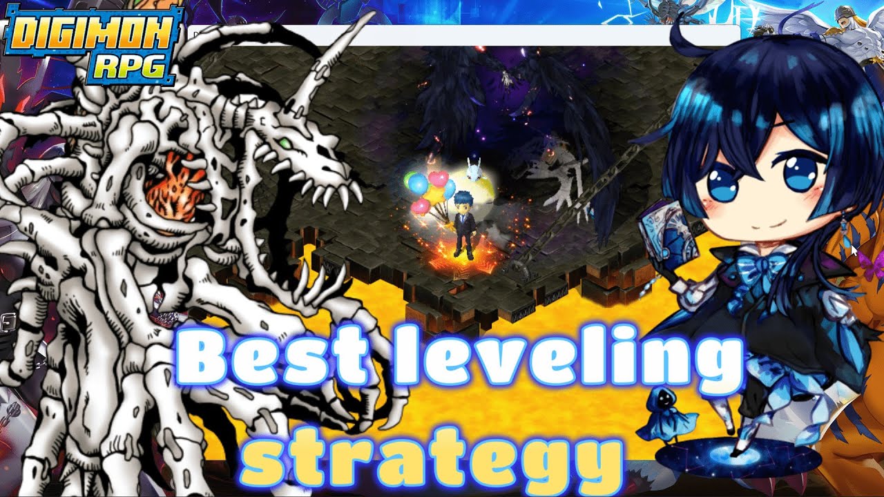 Digimon RPG Online: Best leveling strategy - YouTube