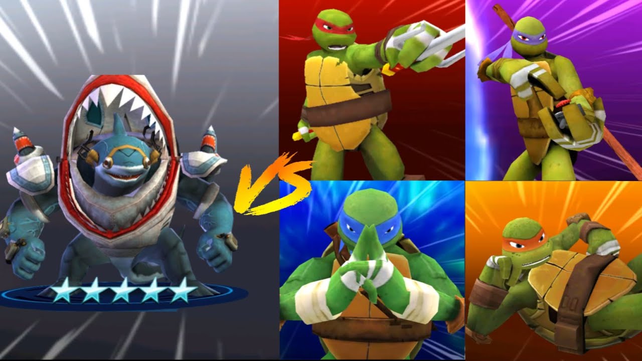 Armaggon vs Nick Turtles | Teenage Mutant Ninja Turtles Legends - YouTube