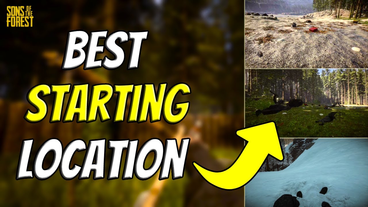 Best Starting Location In Sons Of The Forest (Early Access) - YouTube