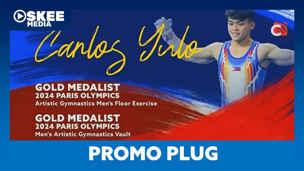 ABS-CBN - Congratulations, Carlos Yulo! Gold Medalist Plug [24-AUG-2024 ...