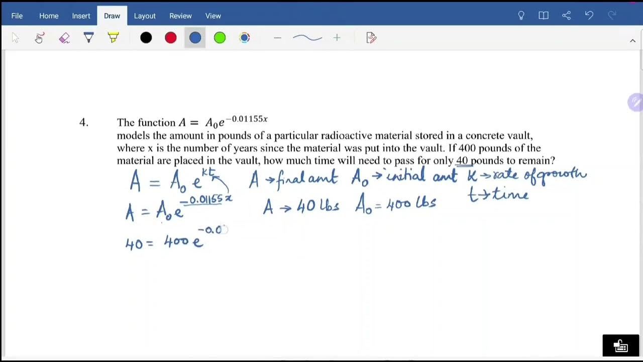 Precalculus 1 Project 3 Solutions Part 3 - YouTube