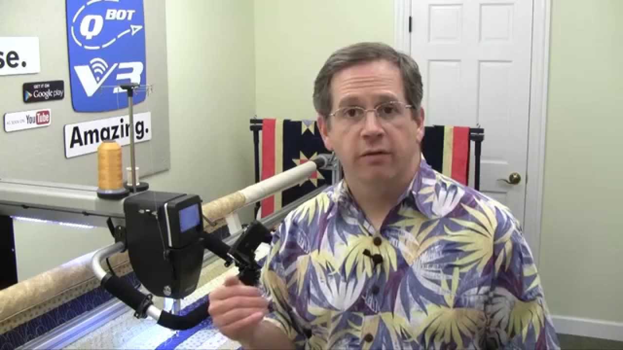 QBOT V3 - Using Anchor Points on a Quilt to Resize a Lost Design - YouTube