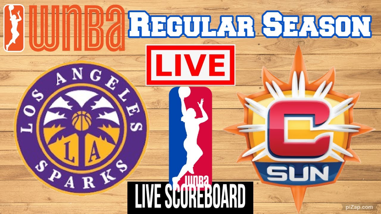Live: Los Angeles Sparks Vs Connecticut Sun | WNBA | Live Scoreboard ...