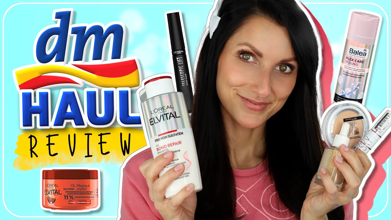 👀 DM HAUL Review | Was lohnt sich? | L'Oréal Bond Repair | Balea Plex ...